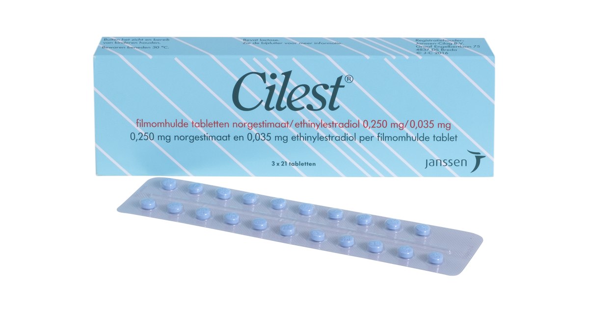 (Cilest) Bestel Norgestimaat / Ethinylestradiol 0,25/0,035mg van Lysandra