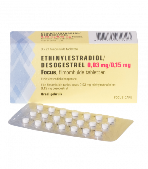 Bestel Ethinylestradiol / Desogestrel 0,03/0,15mg van Teva online