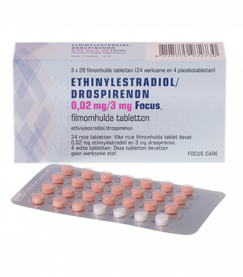 Ethinylestradiol / Drospirenon anticonceptie pil bestel je gewoon online.